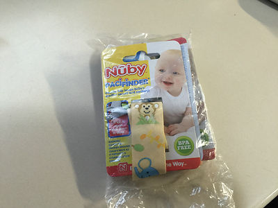 Nuby Cloth Pacifinder 4 Pack Variety Pacifier Clips | eBay