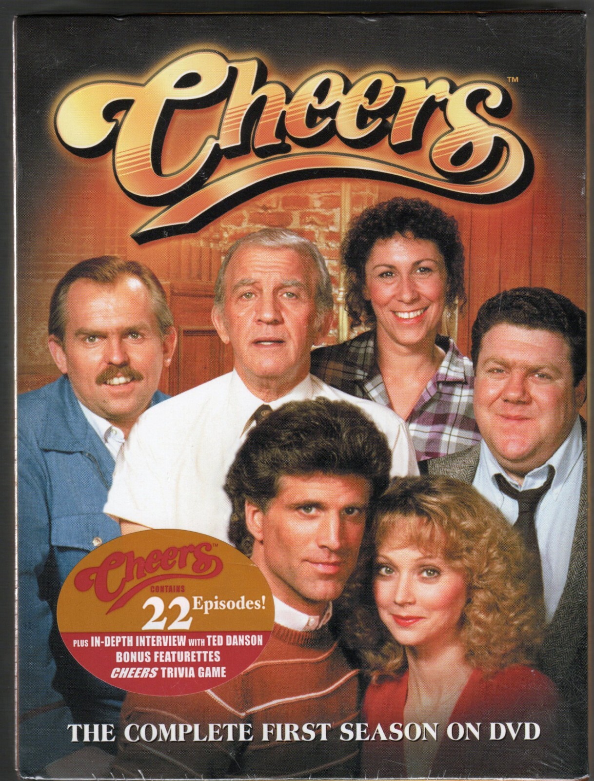 Cheers - The Complete First Season (DVD, 2003, 4-Disc Set) NEW Sealed ...