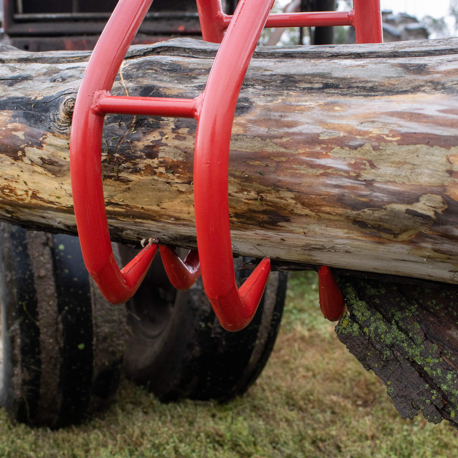 Felled Timber Claw Hook 28in Log Lifting Tongs Heavy Duty Grapple ...