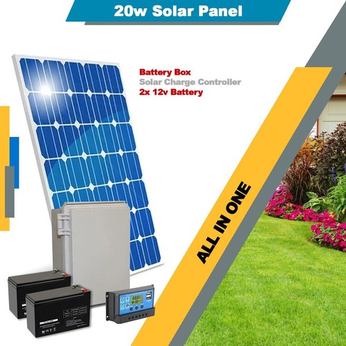 Solar Kit for DC Swing/sliding Gate Openers 24v | eBay