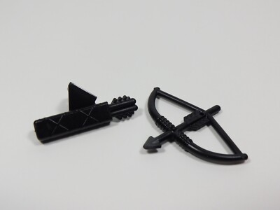 LEGO Black Bow & Arrow and Quiver Weapons Minifig B6 | eBay