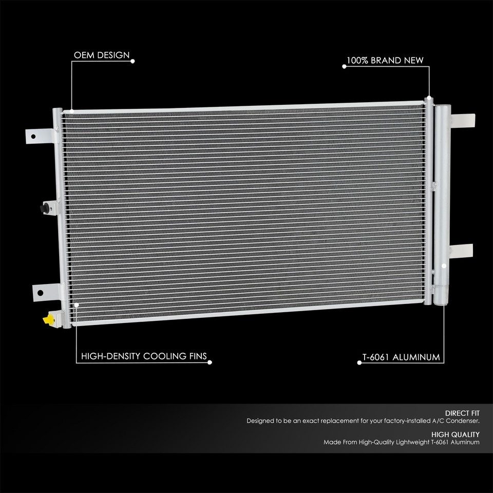 For 2015-2024 Ford F150 Expedition Lincoln Navigator Aluminum Front AC ...