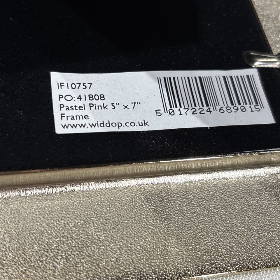 IFRAME DIE CAST SOFT PINK PHOTO FRAME 13cm X 18cm 5" X 7" | eBay UK