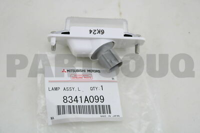 8341A099 Genuine Mitsubishi LAMP ASSY,LICENSE PL | eBay