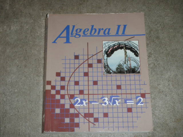 Abeka Algebra II Student Textbook | eBay