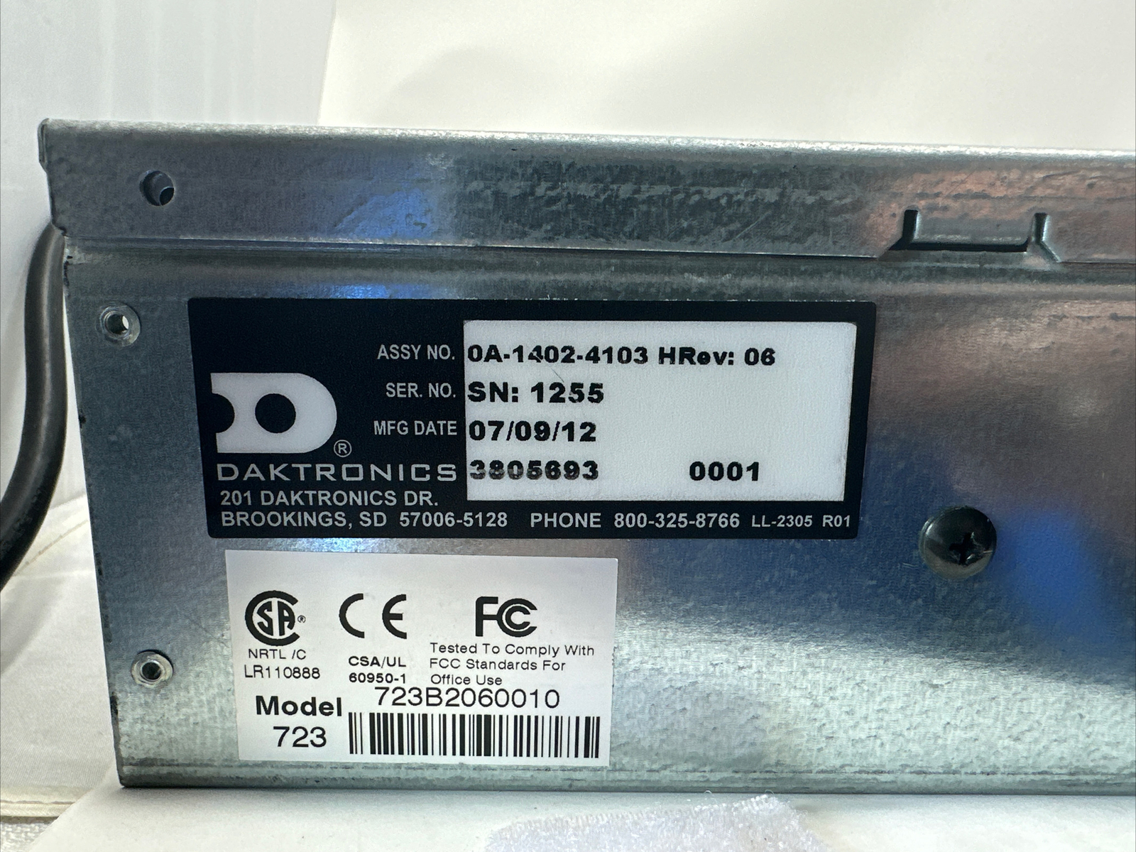 DAKTRONICS VENUS 7000 - DMP-7000 .Read The Description Please . for ...