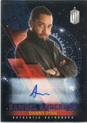 SAMUEL ANDERSON as Danny Pink Autograph trading card- DOCTOR WHO ...