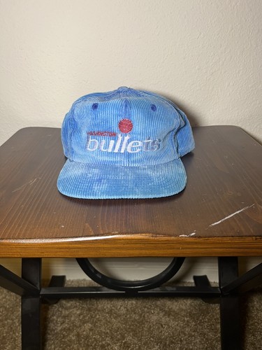Vintage NBA Washington Bullets Corduroy Hat By Twins Enterprise. Rare ...