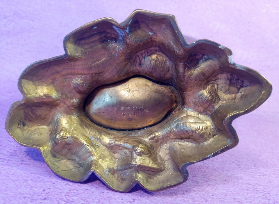 Victorian Spoon Warmer Nautilus Shell 1800s Antique Silverplate Brass ...