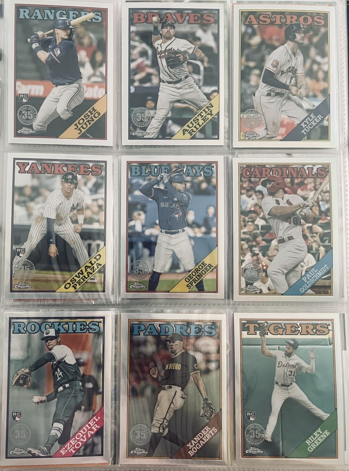 Various Players - 2023 Topps Chrome 35th Anniversary; Pick Your Card | eBay