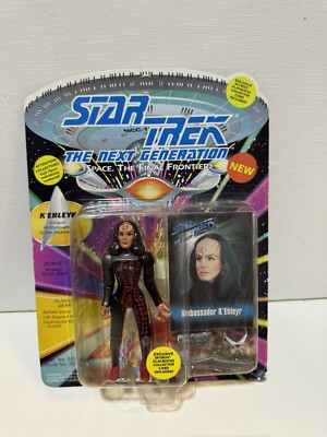 Vintage Playmates 1993 Star Trek TNG Klingon Ambassador K'Ehleyr Action ...