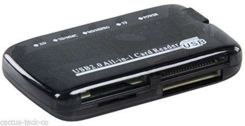 NEW COMPACT USB 2.0 CARD READER XD SD/MMC MS/MSPRO TF | eBay
