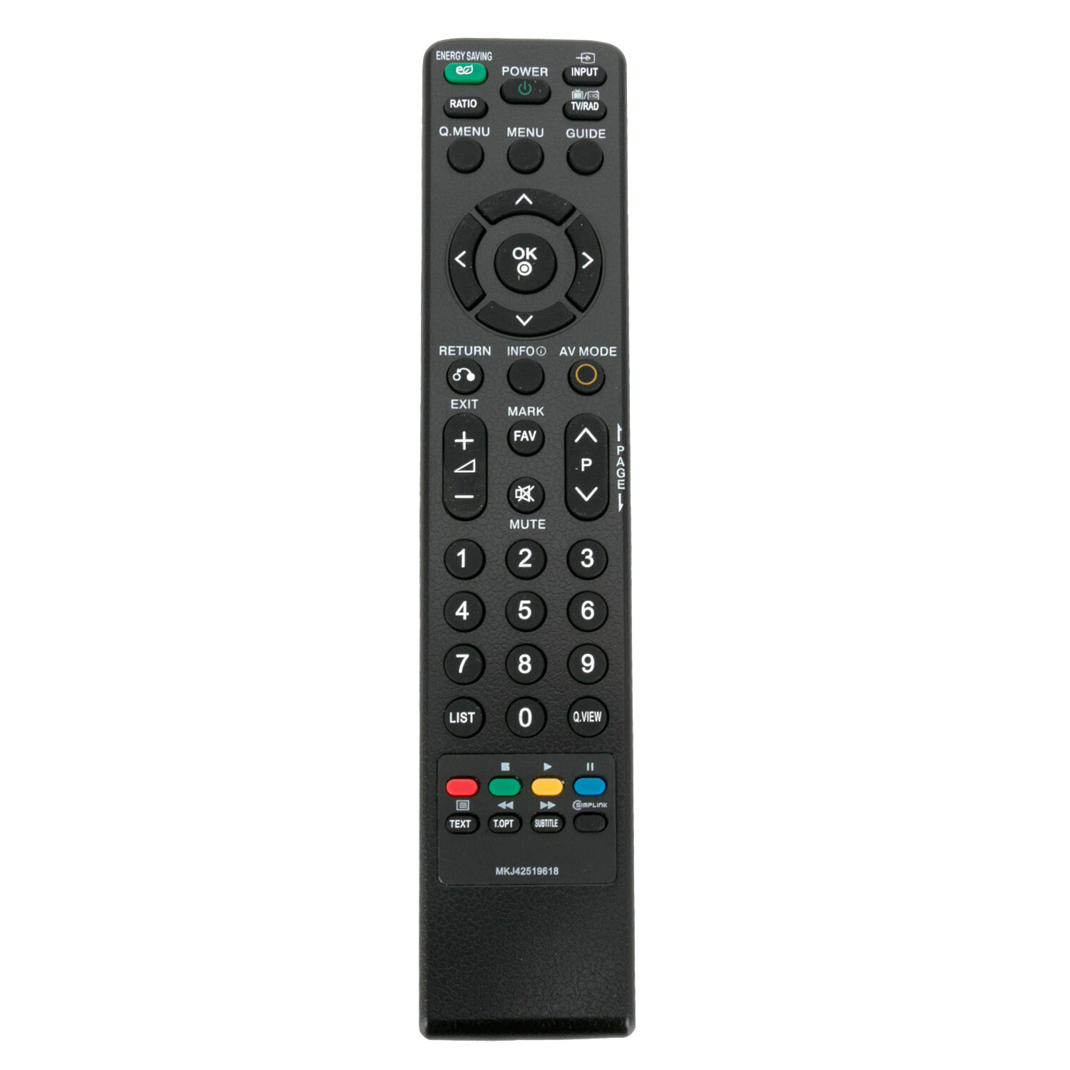 MKJ42519618 Replaced Remote for LG TV 50PS7000 60PS8000 42PQ6500 ...