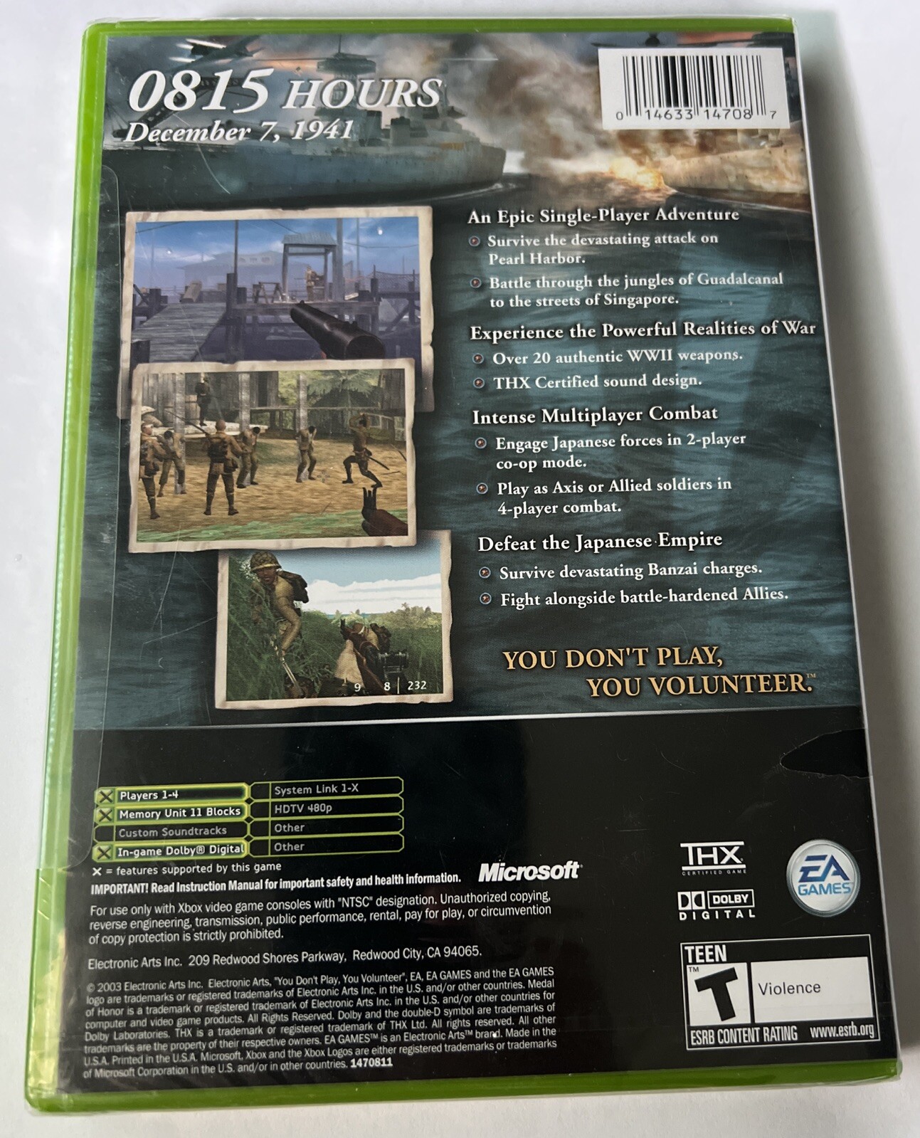 Medal of Honor: Rising Sun (Microsoft Xbox, 2003) for sale online | eBay