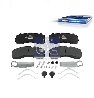 CAPSautomotive Brake Pad Set for Iveco 99476098 500086211 500055167 ...