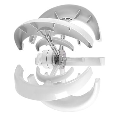 Wind Turbines Kit 100W 5 Wind Power Generator For Boats Charging 12V ...