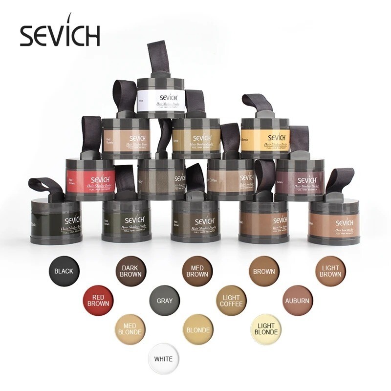 sevich waterproof hair powder 4g concealer root touch cover up hairline ...