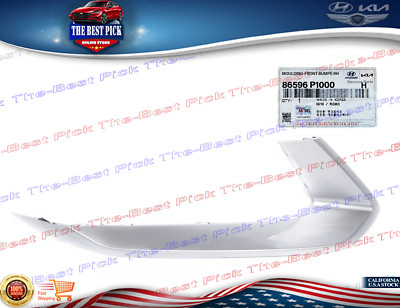 ⭐GENUINE⭐ Front Bumper Molding RIGHT 2023-2024 Kia Sportage Hybrid ...