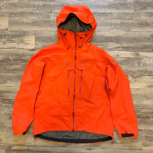 Arc'teryx Orange Alpha SV Gore-Tex Jacket Men's Size XL | eBay