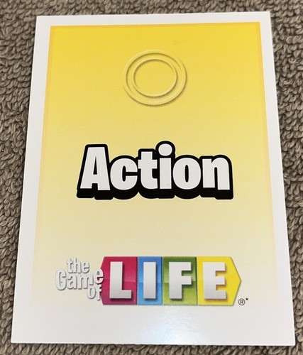 2015 Game Of Life-Action Card Learn To Skydive! | eBay