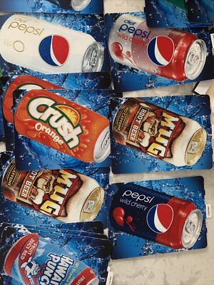PEPSI HVV 501E / 600e high Visibility VENDING Machine LABELS- Pepsi ...