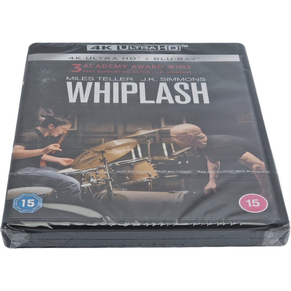 Whiplash 4K Ultra HD + Blu-ray 2014 Miles Teller, J.K. Simmons Zone ...