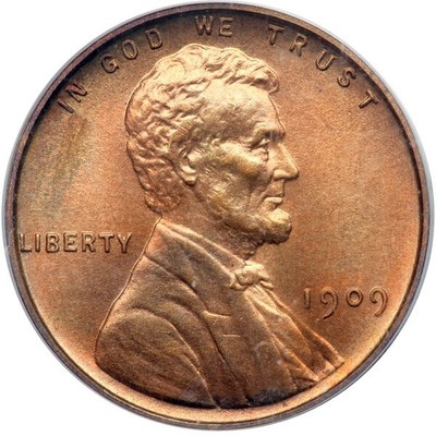 1909 PCGS PR64 RED Matte Proof 220X Rarer Than 1909-S VDB! Key Date ...