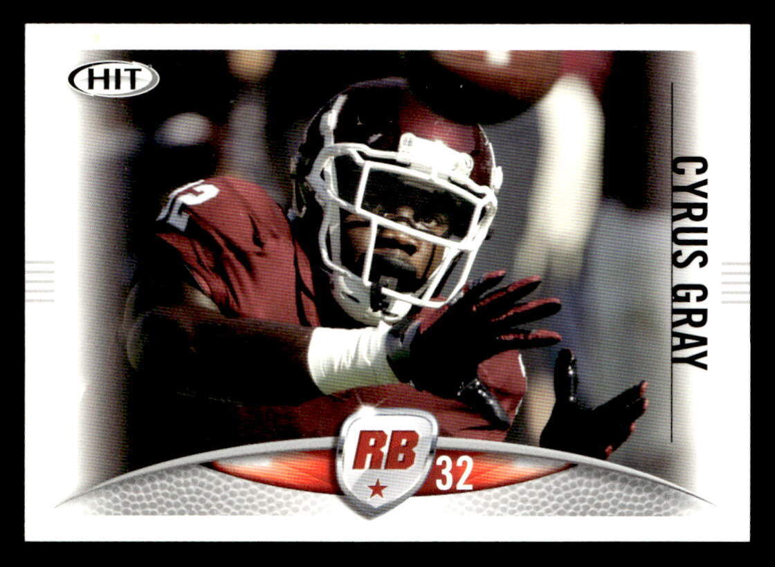 Cyrus Gray 2012 SAGE HIT Card #32 Texas A&M Aggies | eBay