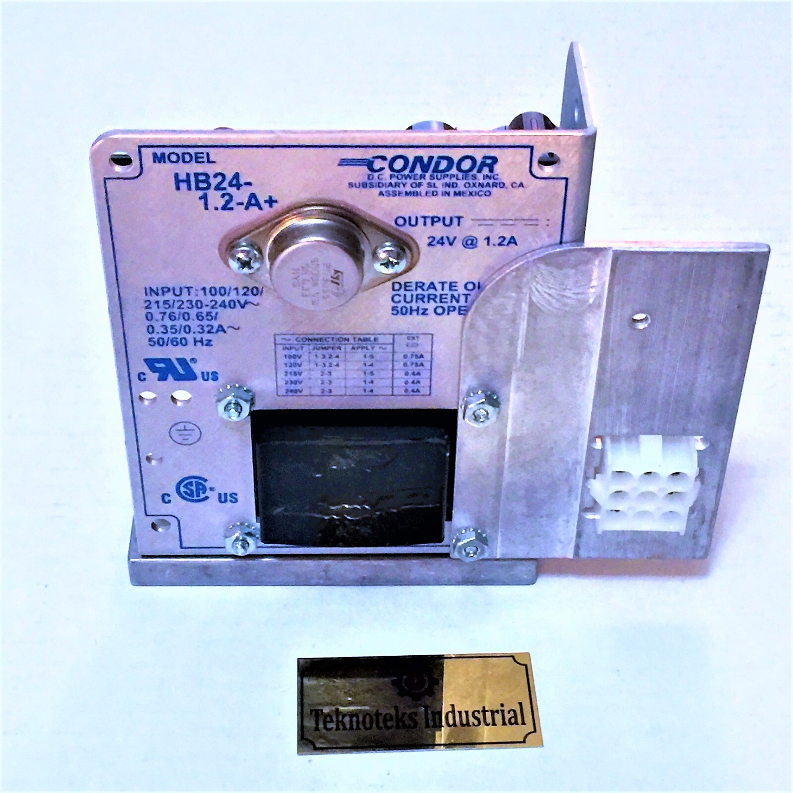 CONDOR HB24-1.2A+ DC POWER SUPPLY | eBay