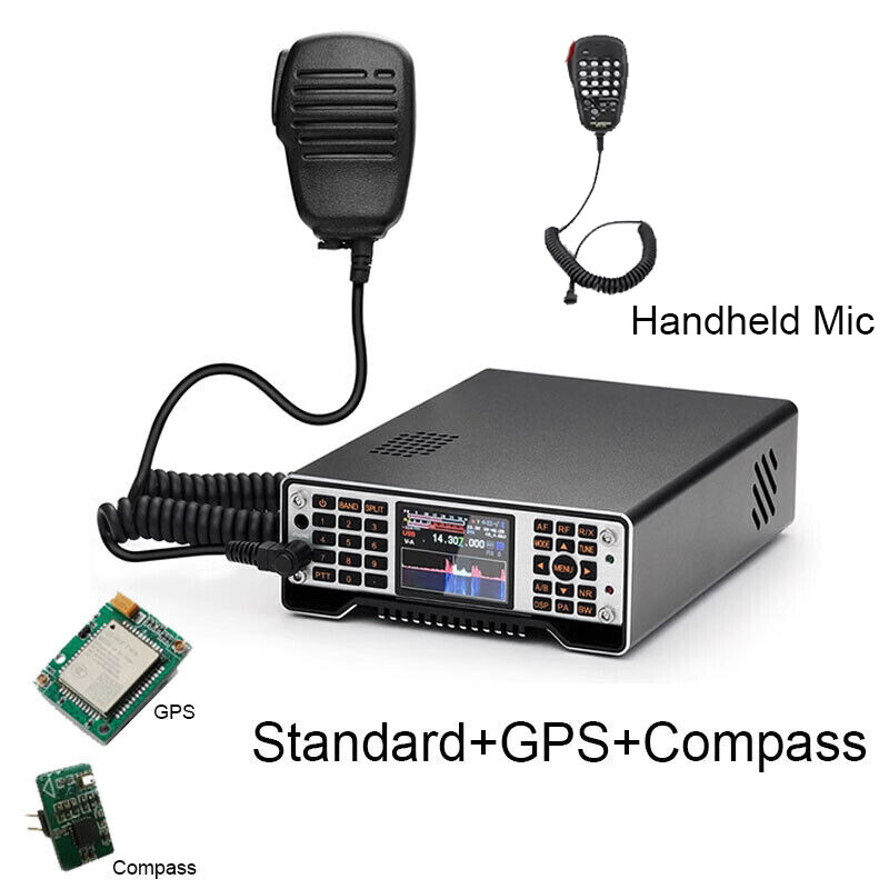 HamGeek Q900 V4.0 100KHz-2GHz SDR Radio All Mode SDR Transceiver DMR ...