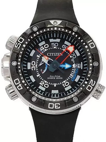 Citizen Promaster Aqualand BN2021-03E 200m J250 Eco Drive Depth Gauge ...