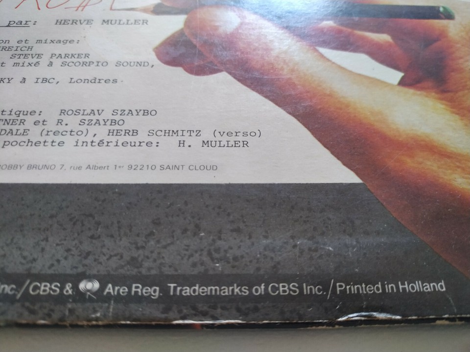 Trust Trust Bernard Bonviosin Holland Edit CBS 1979 - LP Vinyl 12" VG ...