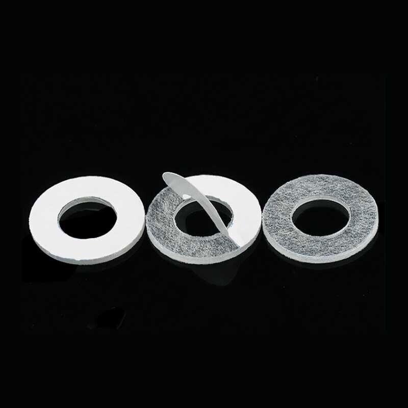 M2 M2.5 PVC Transparent Plastic Washers Single-sided Adhesive Backed ...