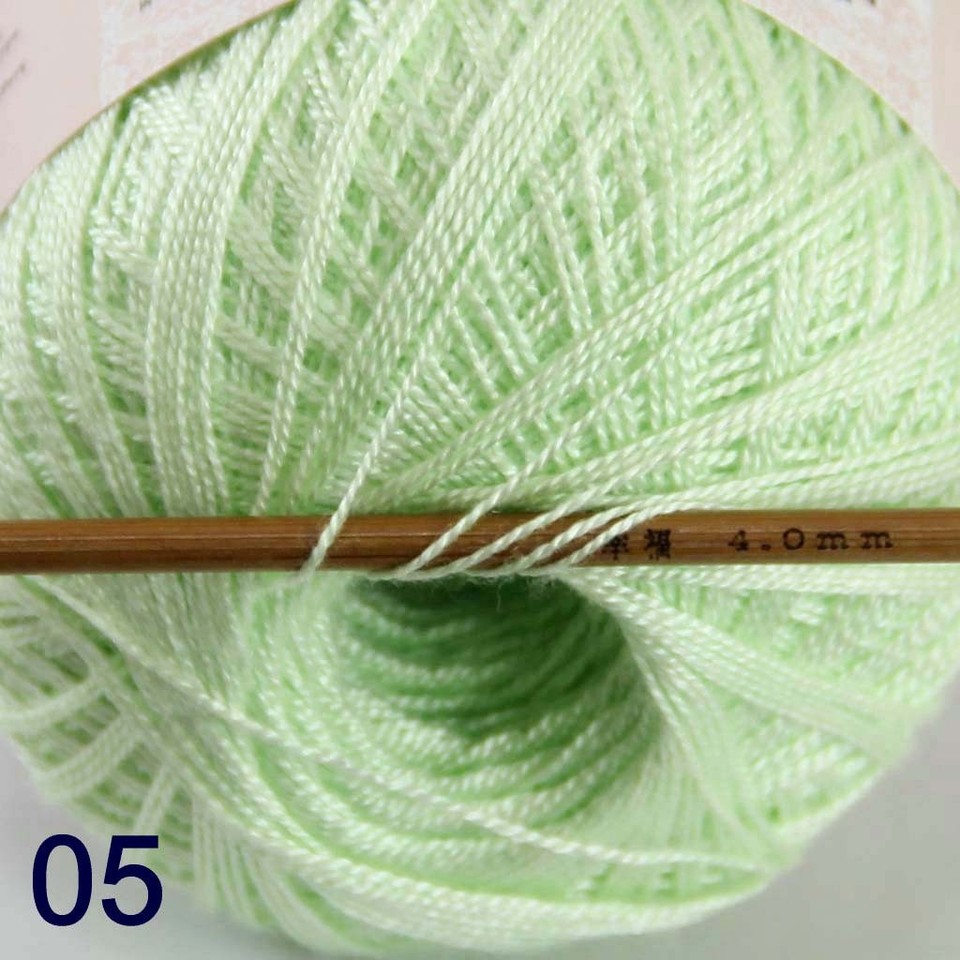 Thread No.8 Cotton Crochet Yarn Craft Tatting Hand Knit Embroidery ...