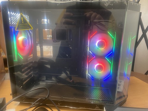 Dent SAMA Neview 2771 Black Tempered Glass Micro-ATX Tower Gaming ...