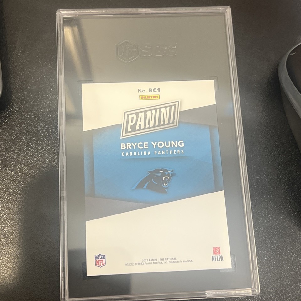 2023 PANINI NATIONAL SILVER PACKS BRYCE YOUNG #/99 RED #1 RC ROOKIES ...