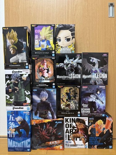 Set misto anime DB Jujutsu ONE PIECE ecc. Lotto di 14 figurine vendita ...