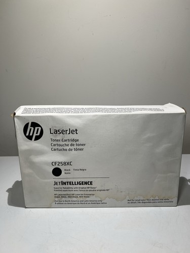 HP LaserJet Toner Cartridge CF258XC Black | eBay