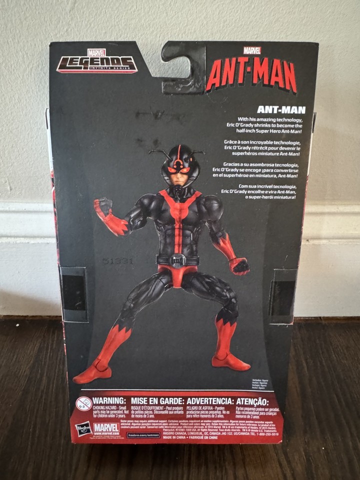 MARVEL Legends infinite Series ANT-MAN NEW Unopened B3296 | eBay