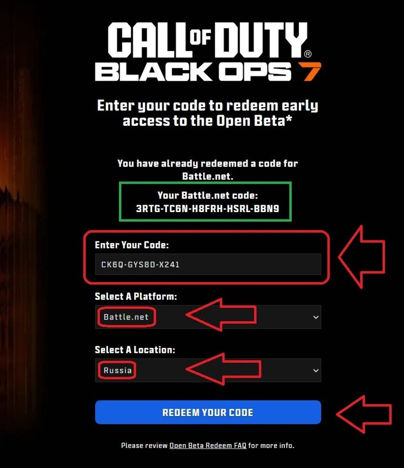 Share Call of Duty Black Ops 7 / COD BO7 Beta Key - Early Access - OPEN/ CLOSED | eBay