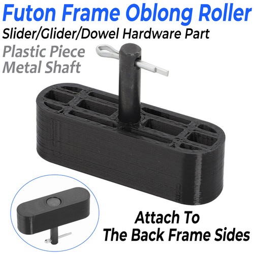 FUTON FRAME Oblong ROLLER - (Sold Each), SLIDER - GLIDER - DOWEL ...