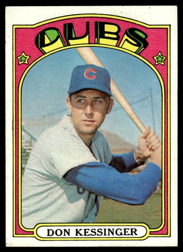 1972 Topps Don Kessinger #145 Chicago Cubs Baseball Card | eBay