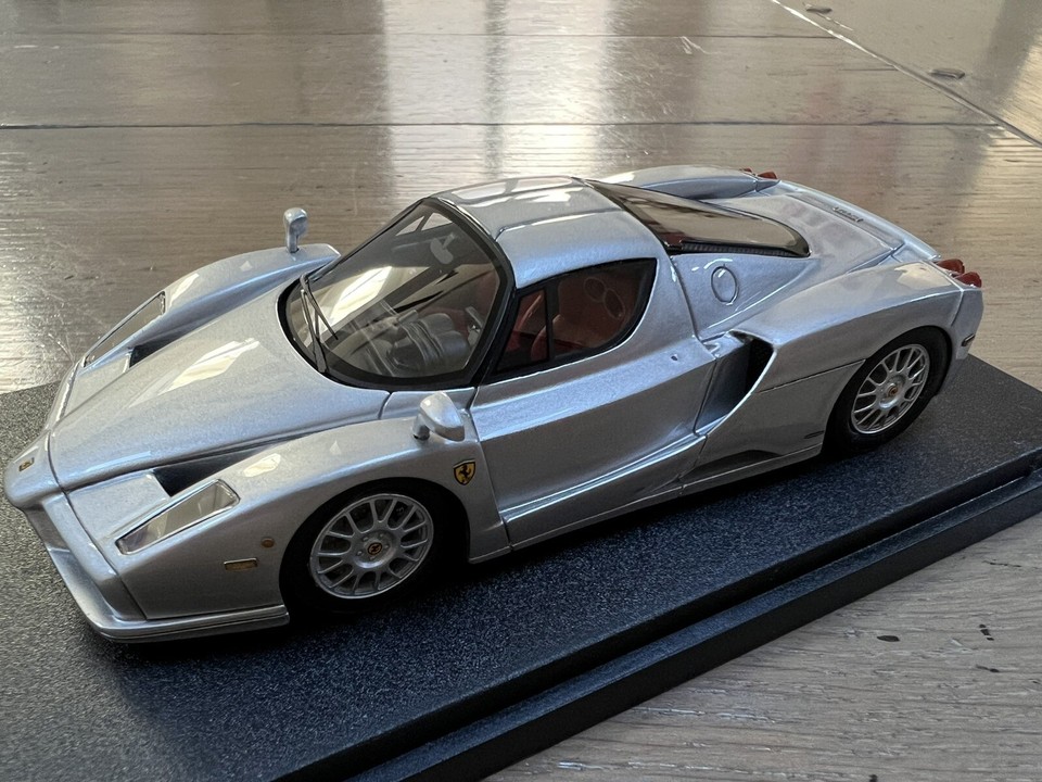 BBR 1/43 FERRARI Enzo 2002 grey color SPECIAL ROMU Japan deluxe calsito ...