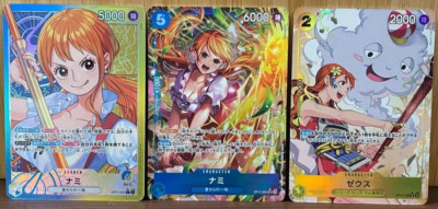 ONE PIECE Card Game A Fist of Divine Speed OP11 Nami Zeus Japanese | eBay