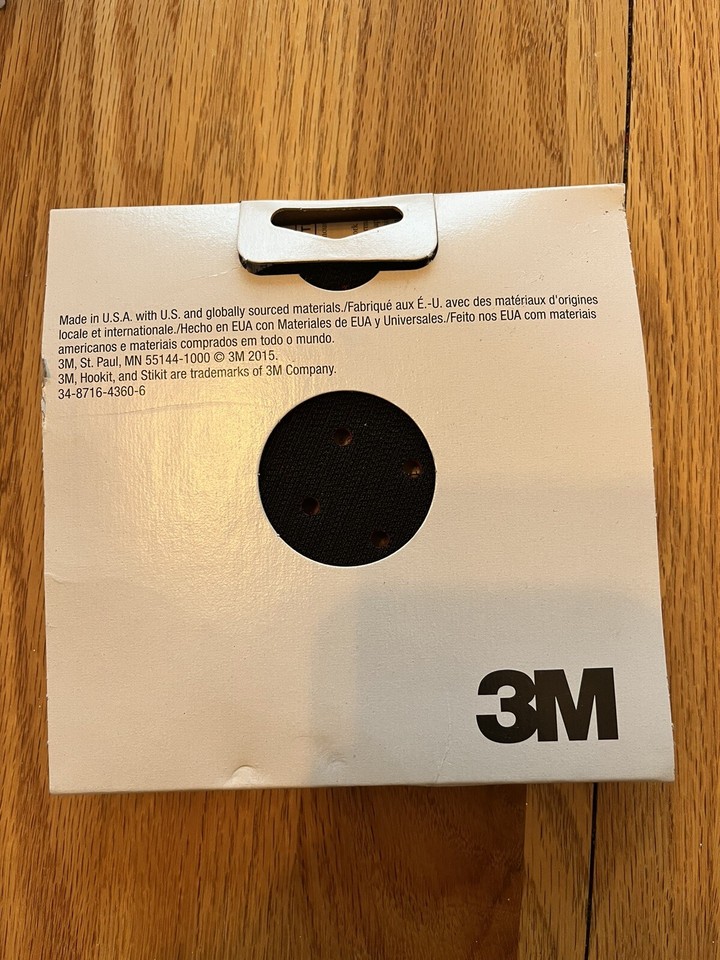 3M Hookit Clean Sanding Low Profile Disc Pad P/N 20353 | eBay