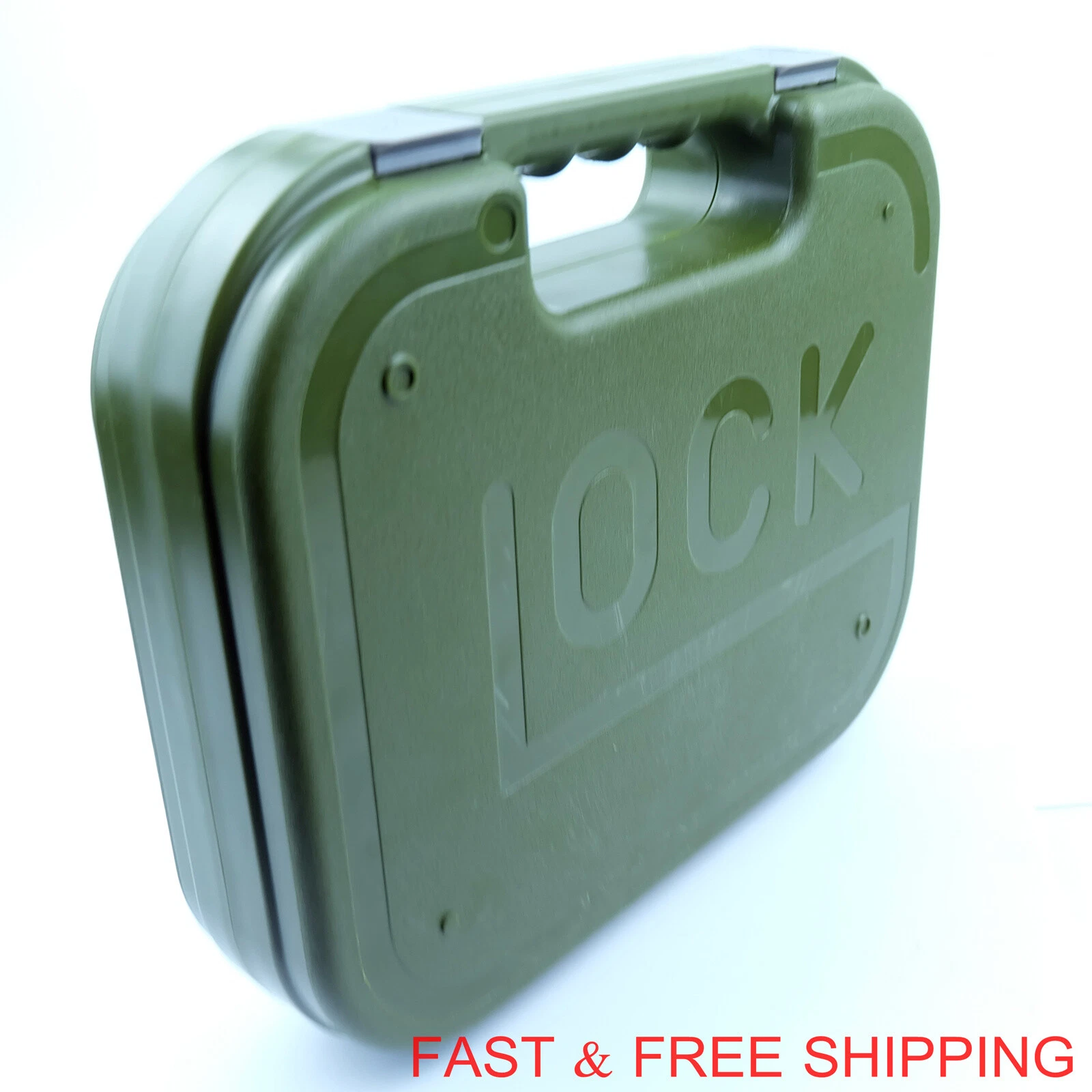 Glock Pistol Hard Case OD Green Glock Lockable Pistol Case Hard Green ...