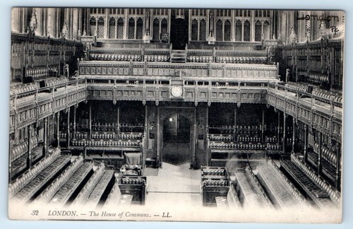 House of Commons - London England UK LL. Postcard | eBay
