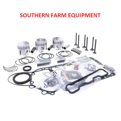 YANMAR MAJOR ENGINE OVERHAUL KIT FIT: YM1610, YM1702, YM1720, 3T75U ...