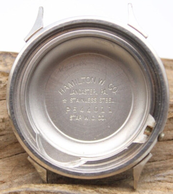 HAMILTON ELECTRIC WATCH CASE 33.1mm DIAMETER 26.3mm MOVEMENT SEAT 18 ...