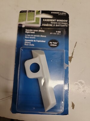 Prime-Line Casement Window - Operator Cover Round - Right Hand - White ...